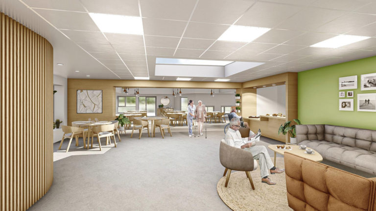 Espace restauration de l’EHPAD conception DGA les Herbiers | DGA ...